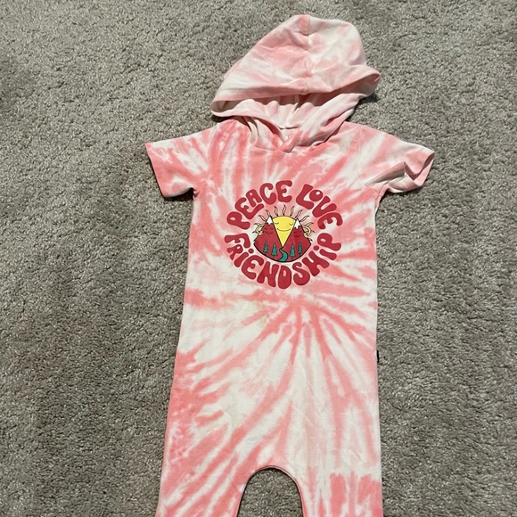 Rags | One Pieces | Rags Hooded Onesie Tie Dye 218 Months | Poshmark